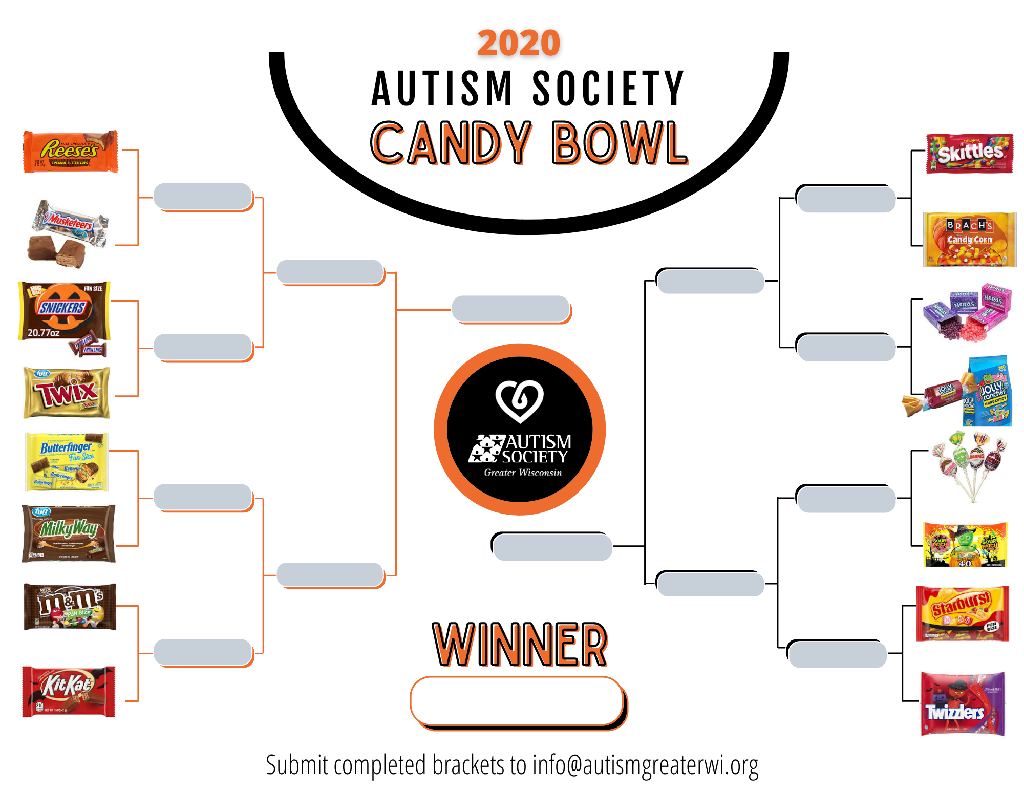 Candy Bowl - Autism Society of Greater Wisconsin