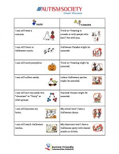 2020 Halloween Safe_Unsafe – Autism Society of Greater Wisconsin