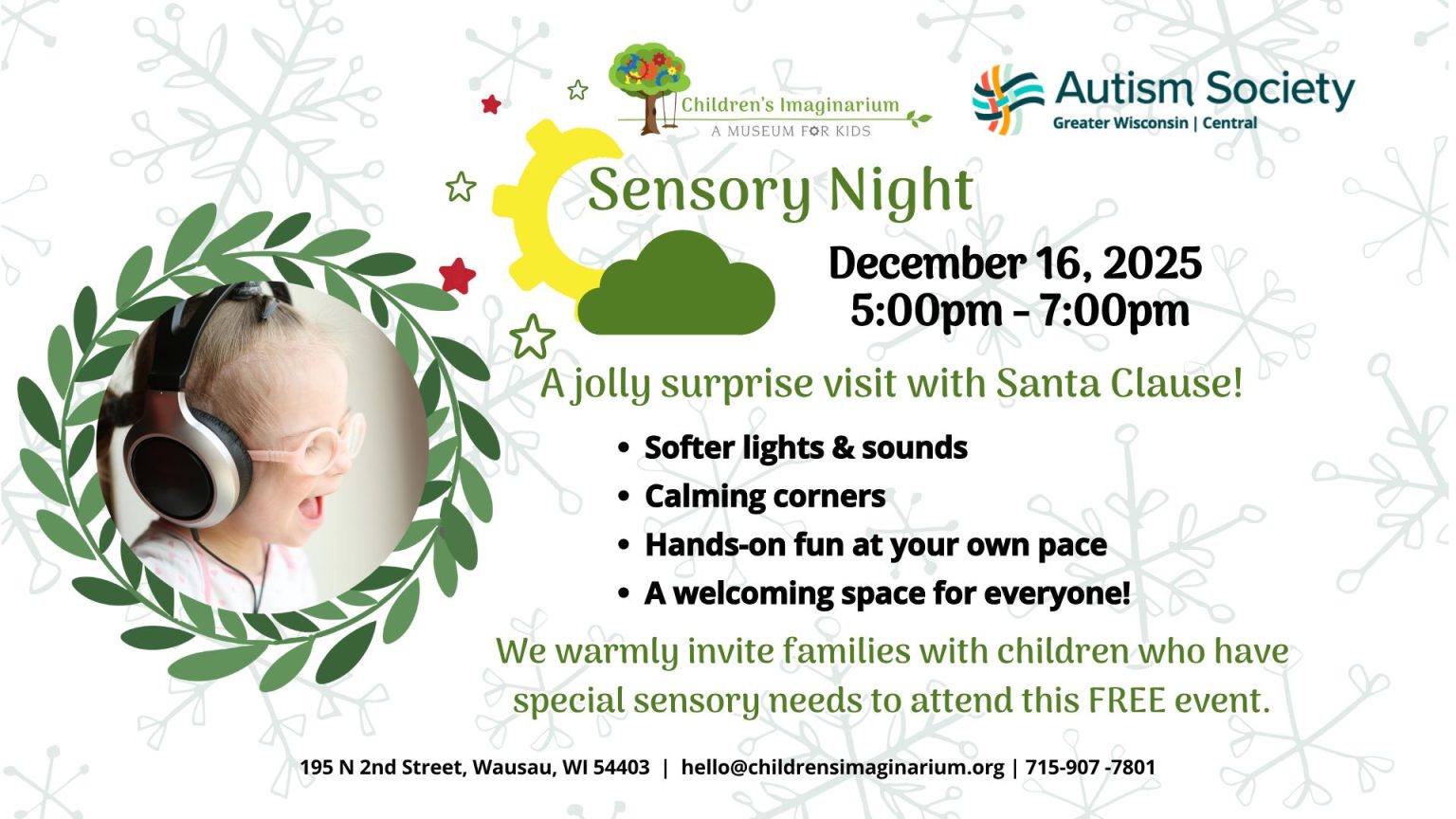 Sensory-Friendly Night, hosted by the Children’s Imaginarium and the ...